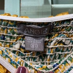 Angie | Dresses | Angie Strapless Smocked Boho Maxi Dress | Poshmark